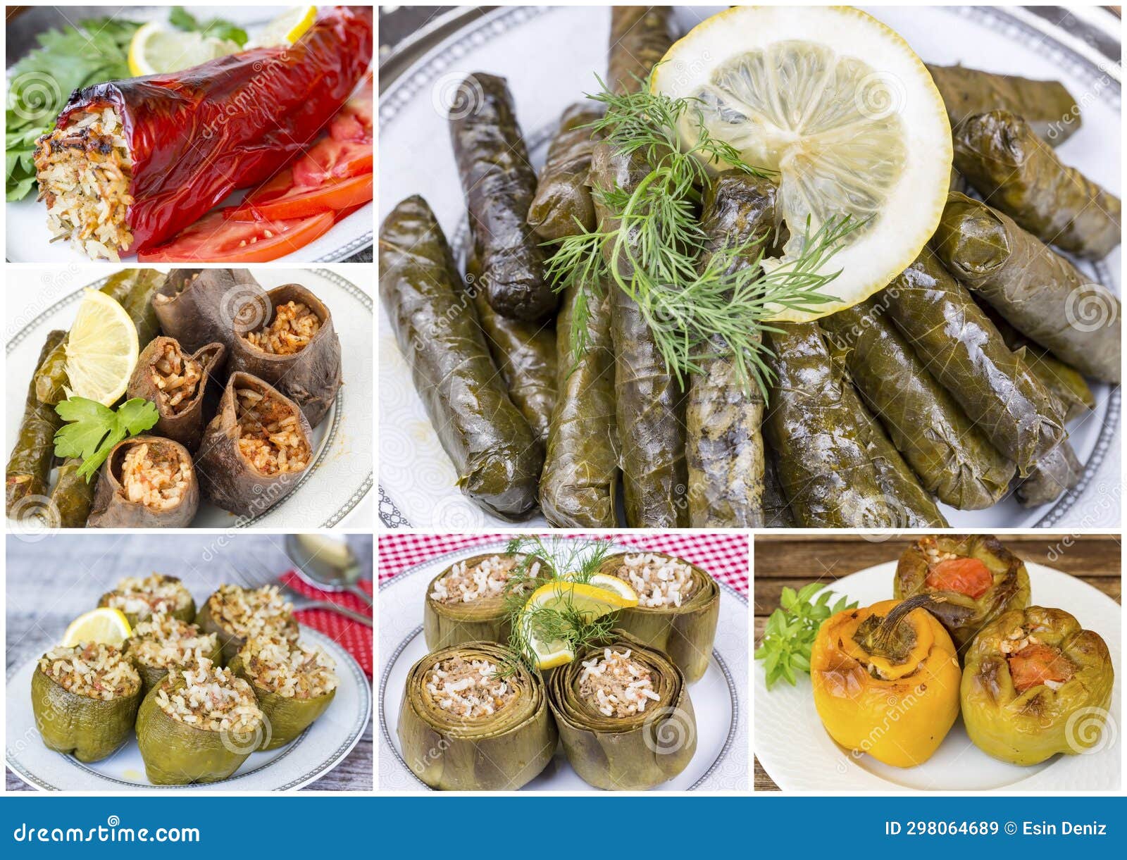Traditional Delicious Turkish Foods Collage Stock Image - Image of ...