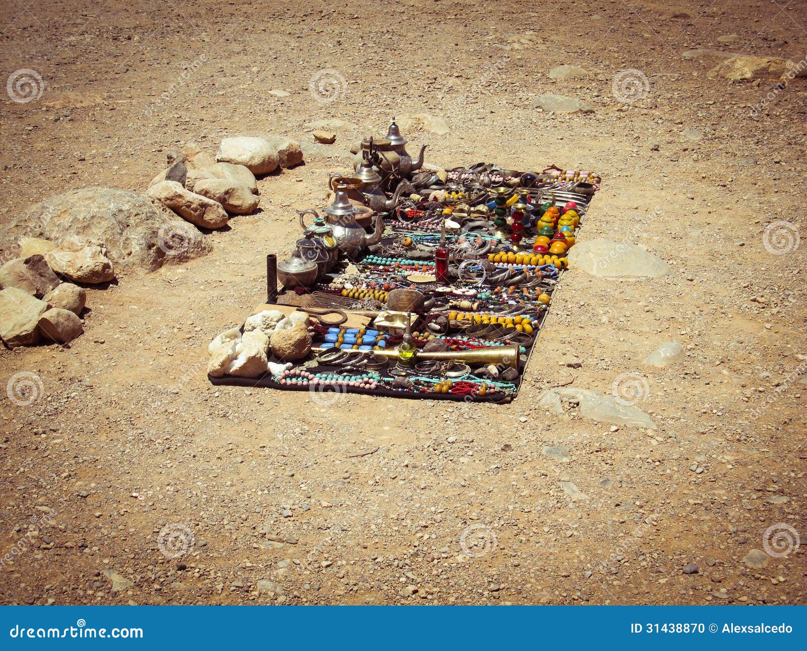 Traditional desert market stock photo. Image of tourism - 31438870