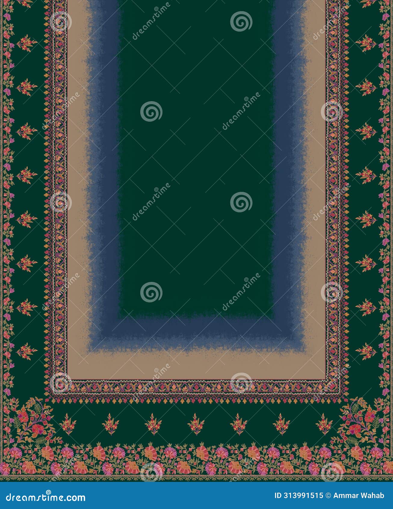 Traditional Digital Printed Design Pattern Stock Image - Image of ...