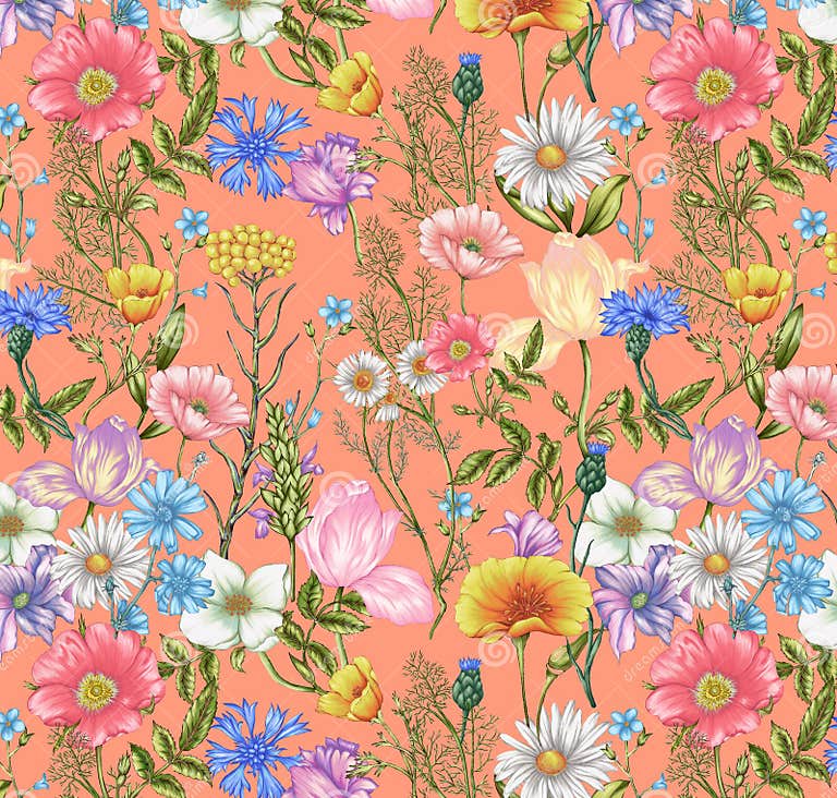 Traditional Digital Printed Design Pattern Stock Illustration ...