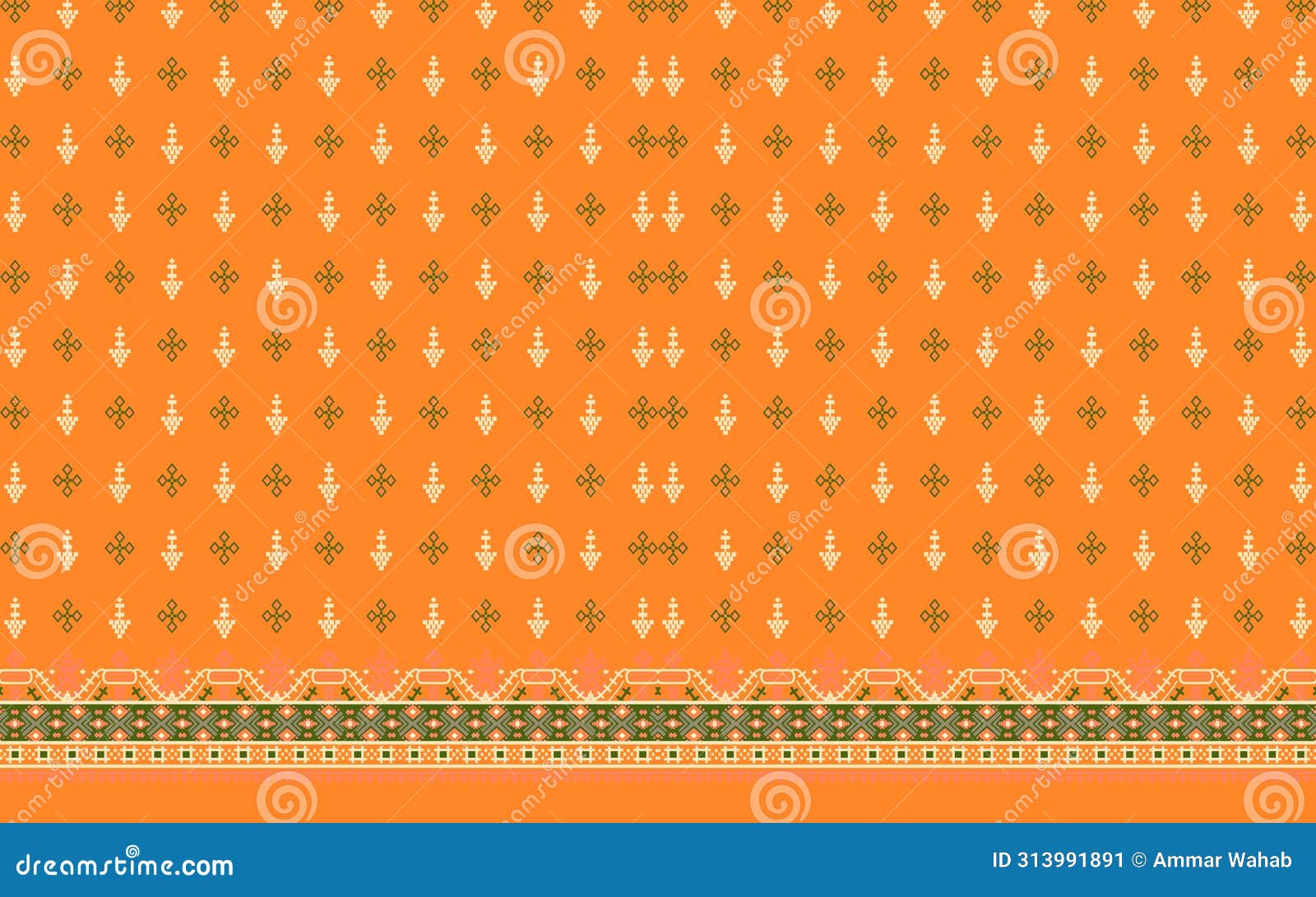 Traditional Digital Printed Design Pattern Stock Illustration ...