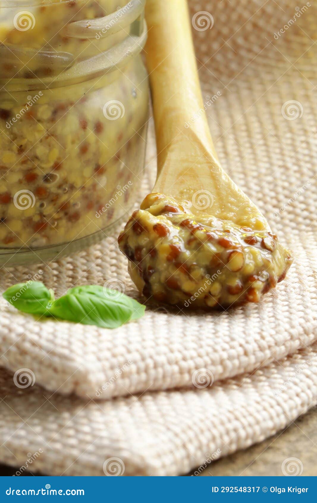Traditional Dijon Mustard Condiment Stock Image - Image of seasoning ...