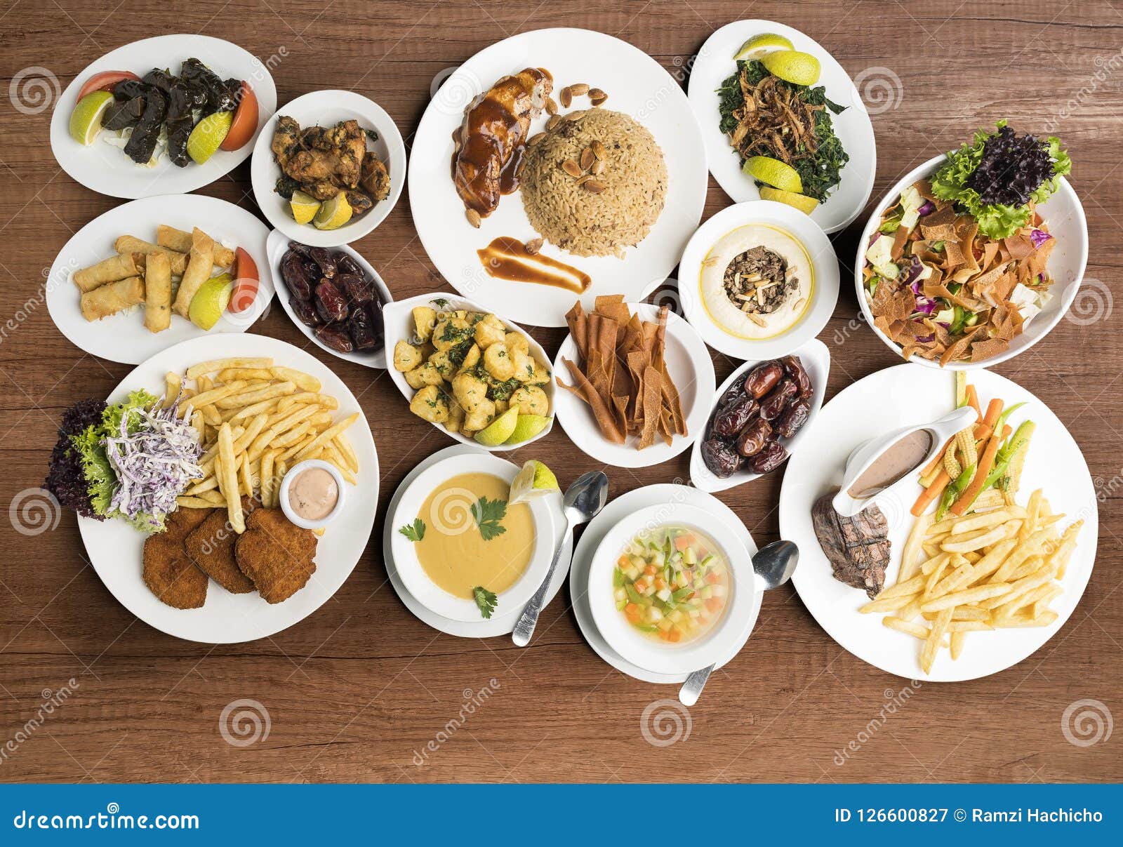 Traditional Dishes, Traditional Ramadan Food Stock Image - Image of ...