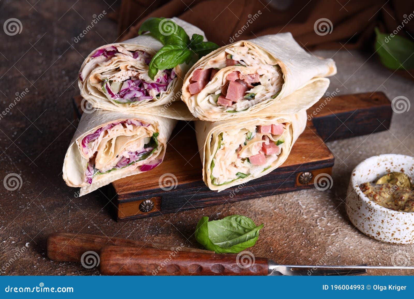 Traditional doner stock image. Image of plate, food - 196004993