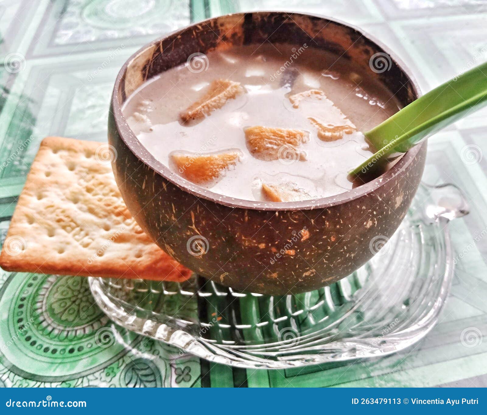 Traditional Drink from Java Stock Image - Image of liqueur, icing ...