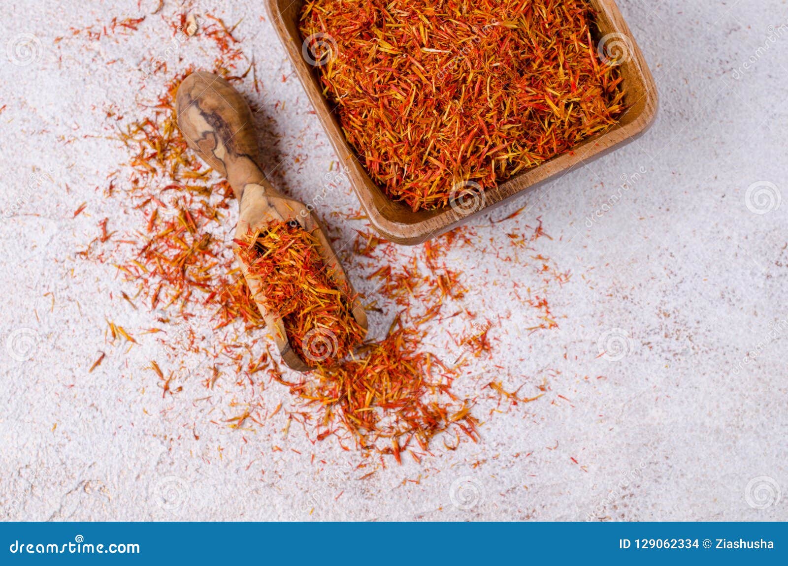 Traditional Dry Saffron Spice Stock Photo - Image of agriculture ...