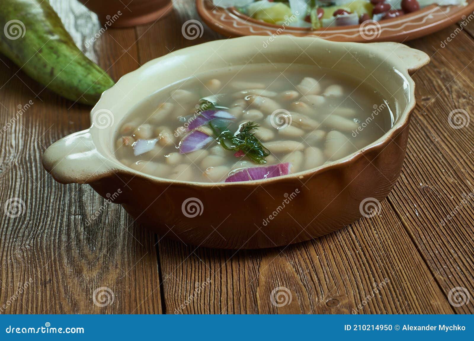 Traditional Dutch Brown Bean Soup Stock Photo - Image of dinner, herb ...