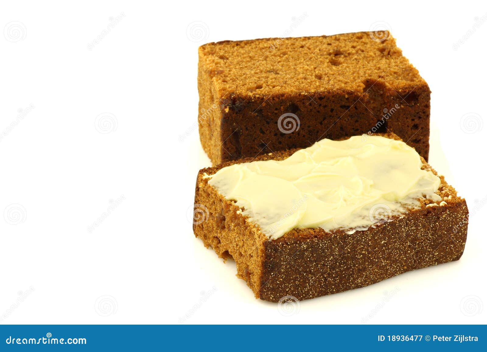 Traditional Dutch Buttered Cake Stock Image - Image of dutch, sliced ...