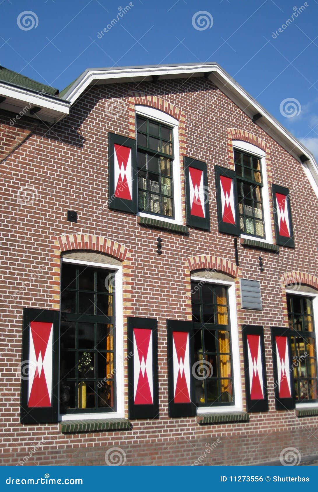Traditional dutch house stock photo. Image of house, historic - 11273556