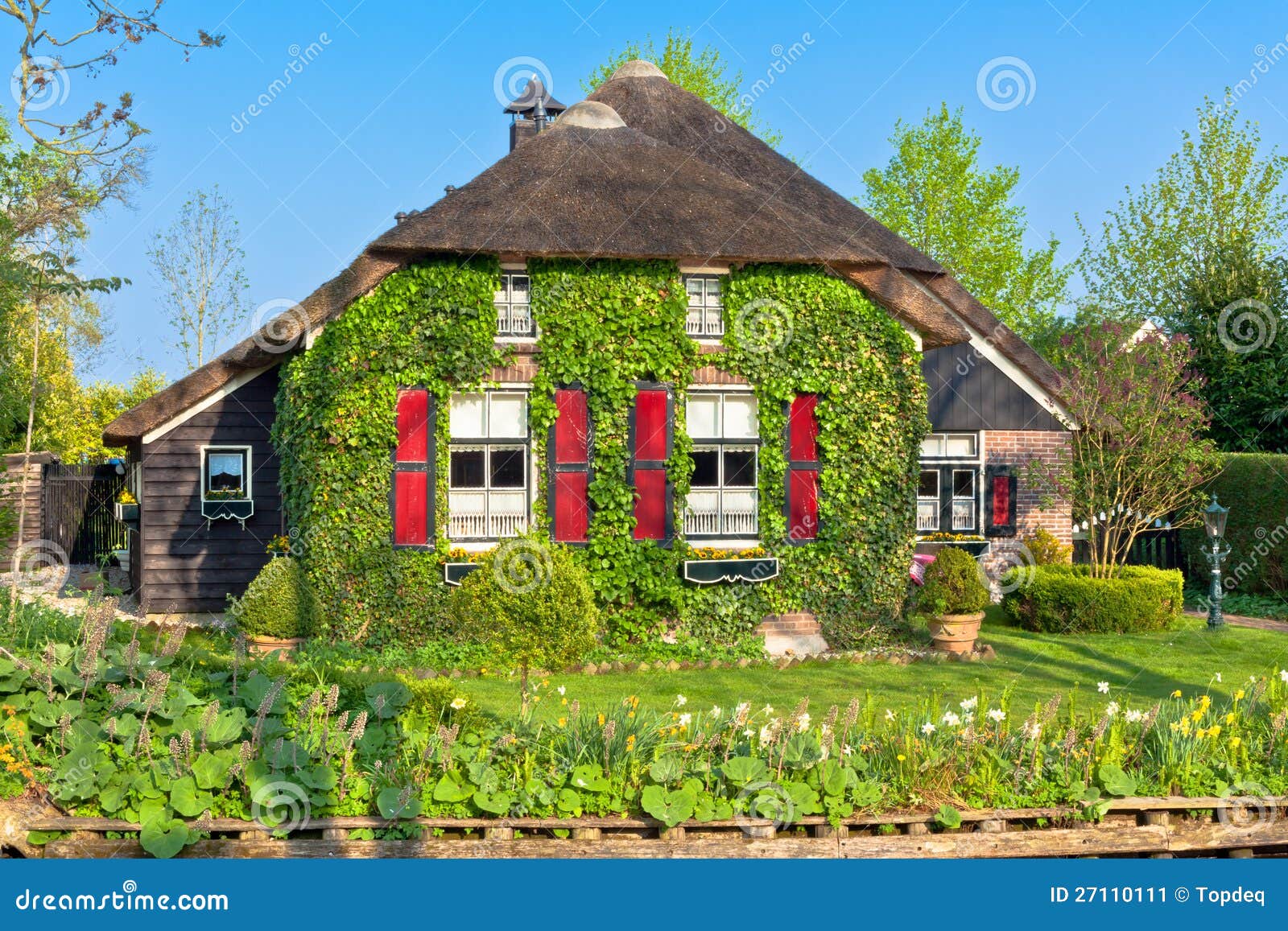 Traditional Dutch house stock image. Image of building - 27110111