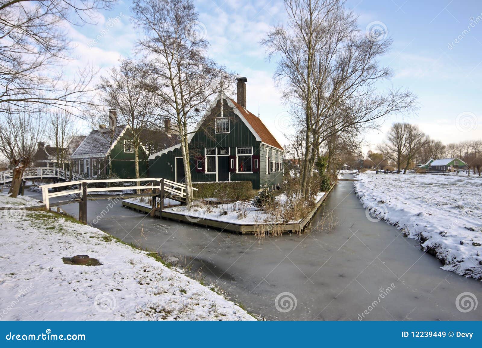 Traditional Dutch House in the Netherlands Stock Image - Image of house ...