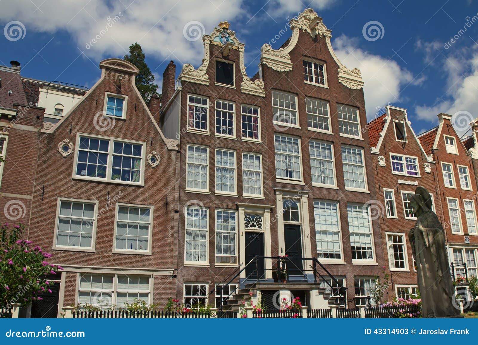 Traditional Dutch Houses (Amsterdam) Stock Image - Image of ...