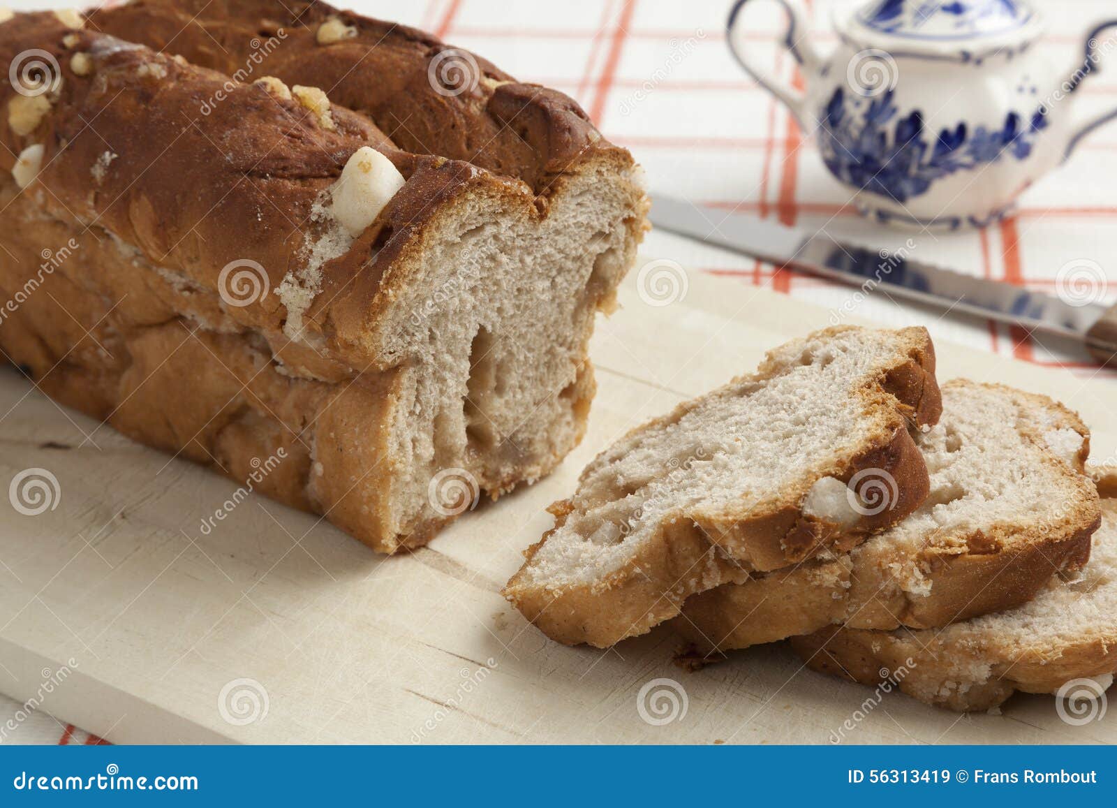 Traditional Dutch Sugar Bread Stock Image - Image of traditional, lumps ...