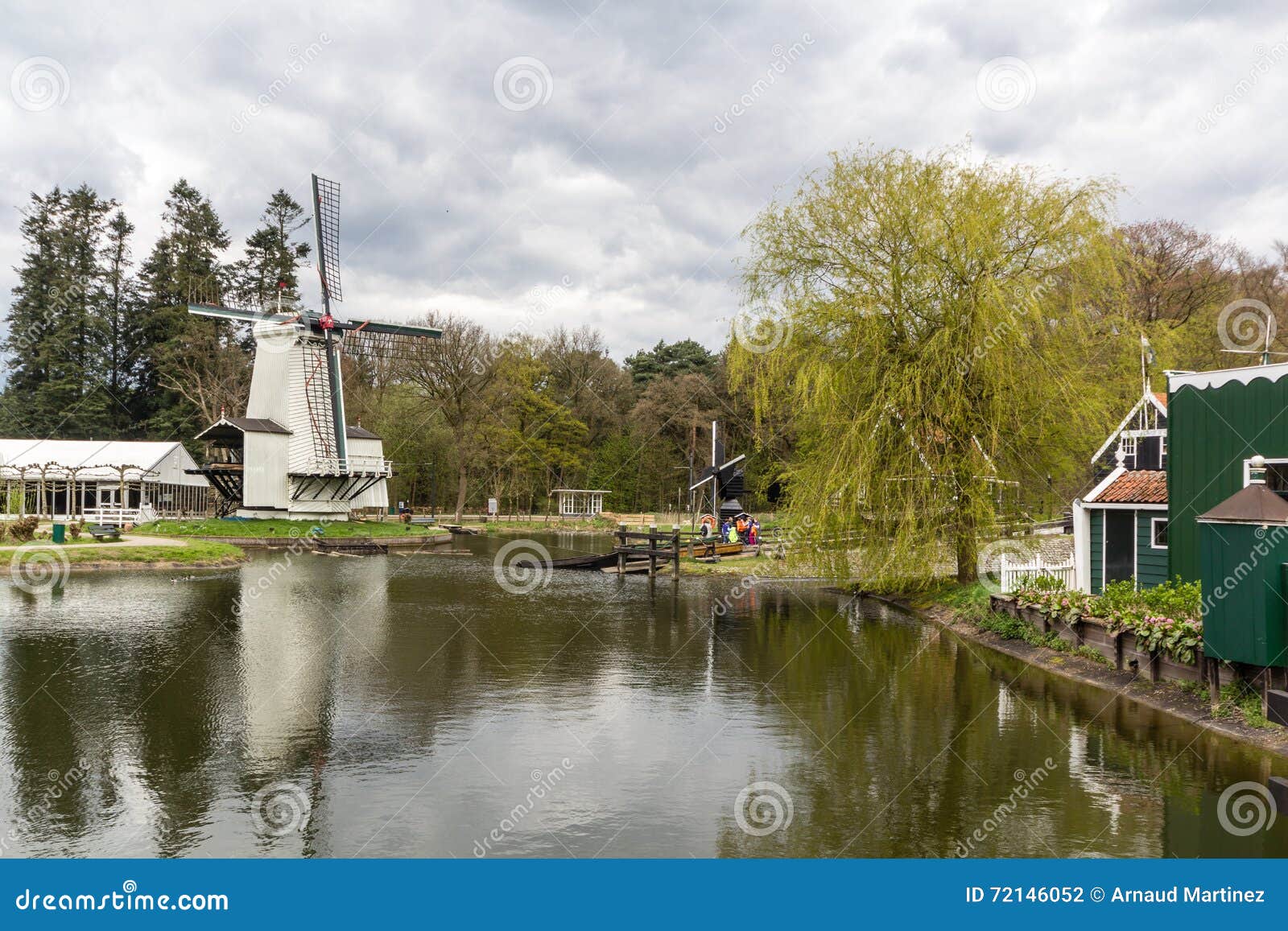 Traditional Dutch windmill stock photo. Image of holland - 72146052