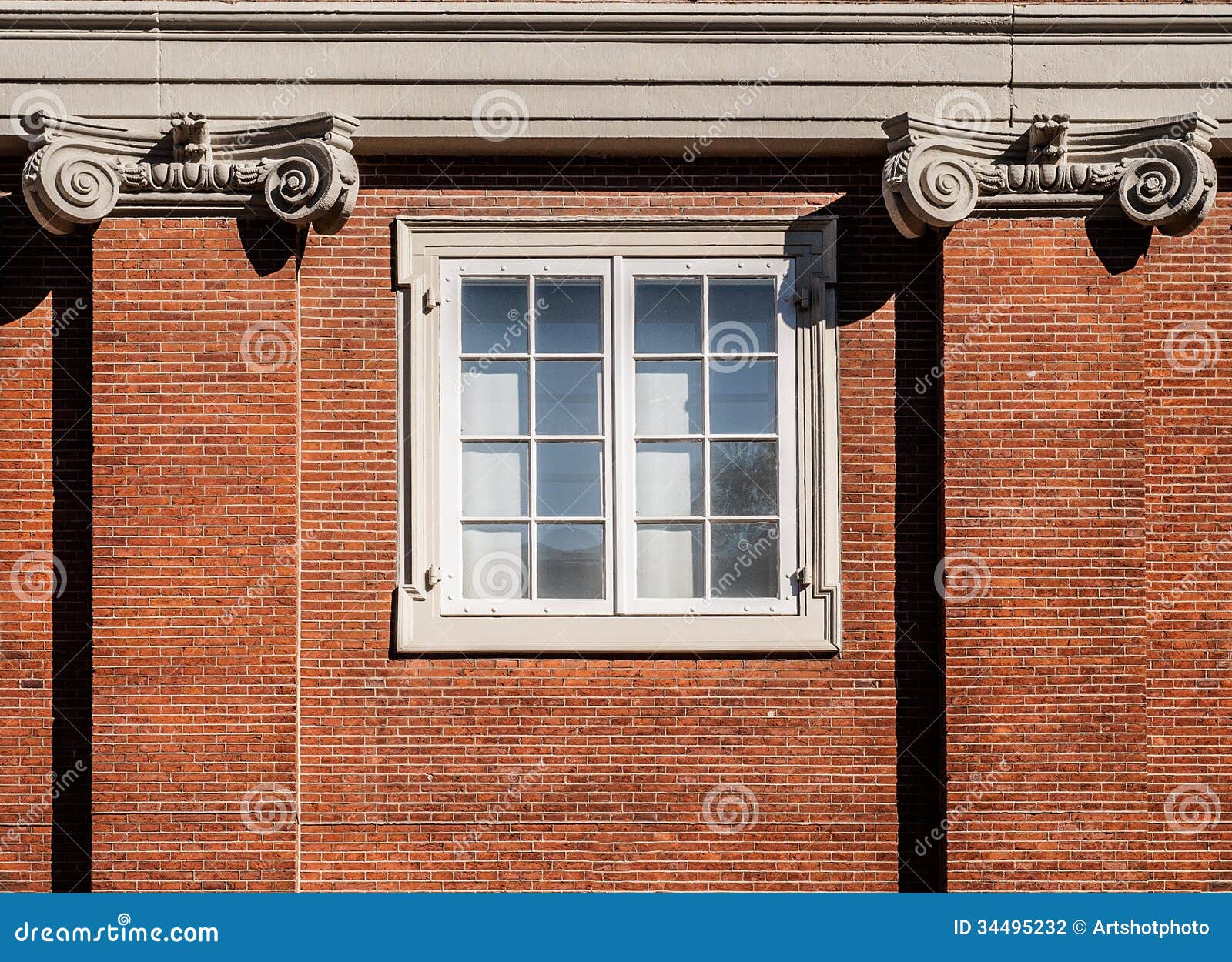 Traditional dutch window stock photo. Image of historic - 34495232