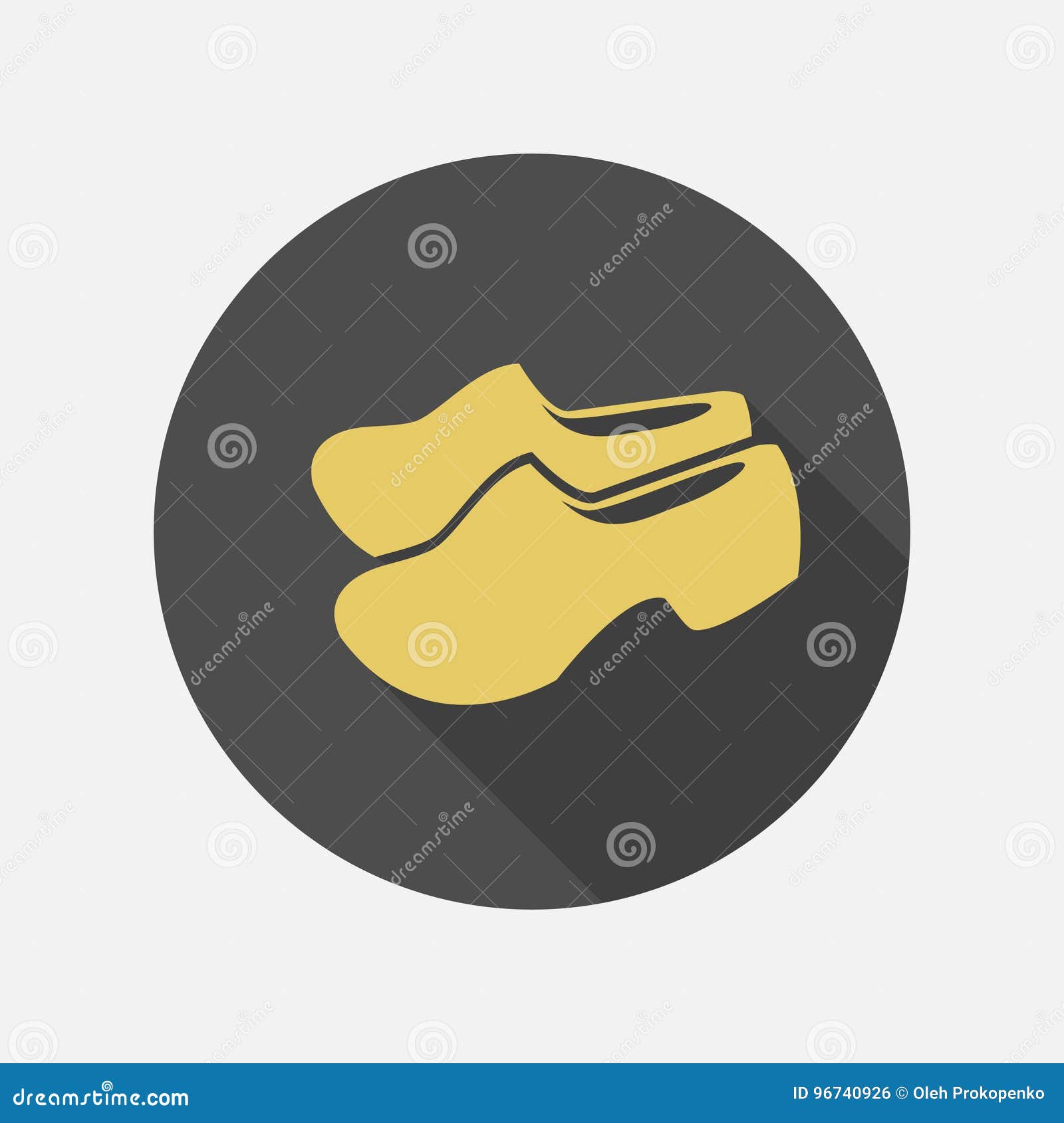 Klomp, Traditional Dutch Wooden Shoes. Clogs From The Netherlands With ...