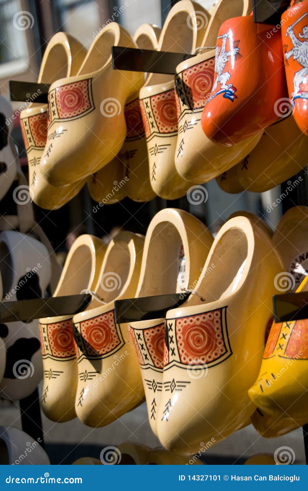 Traditional Dutch Woodend Clogs Stock Image - Image of clogs, sandals ...