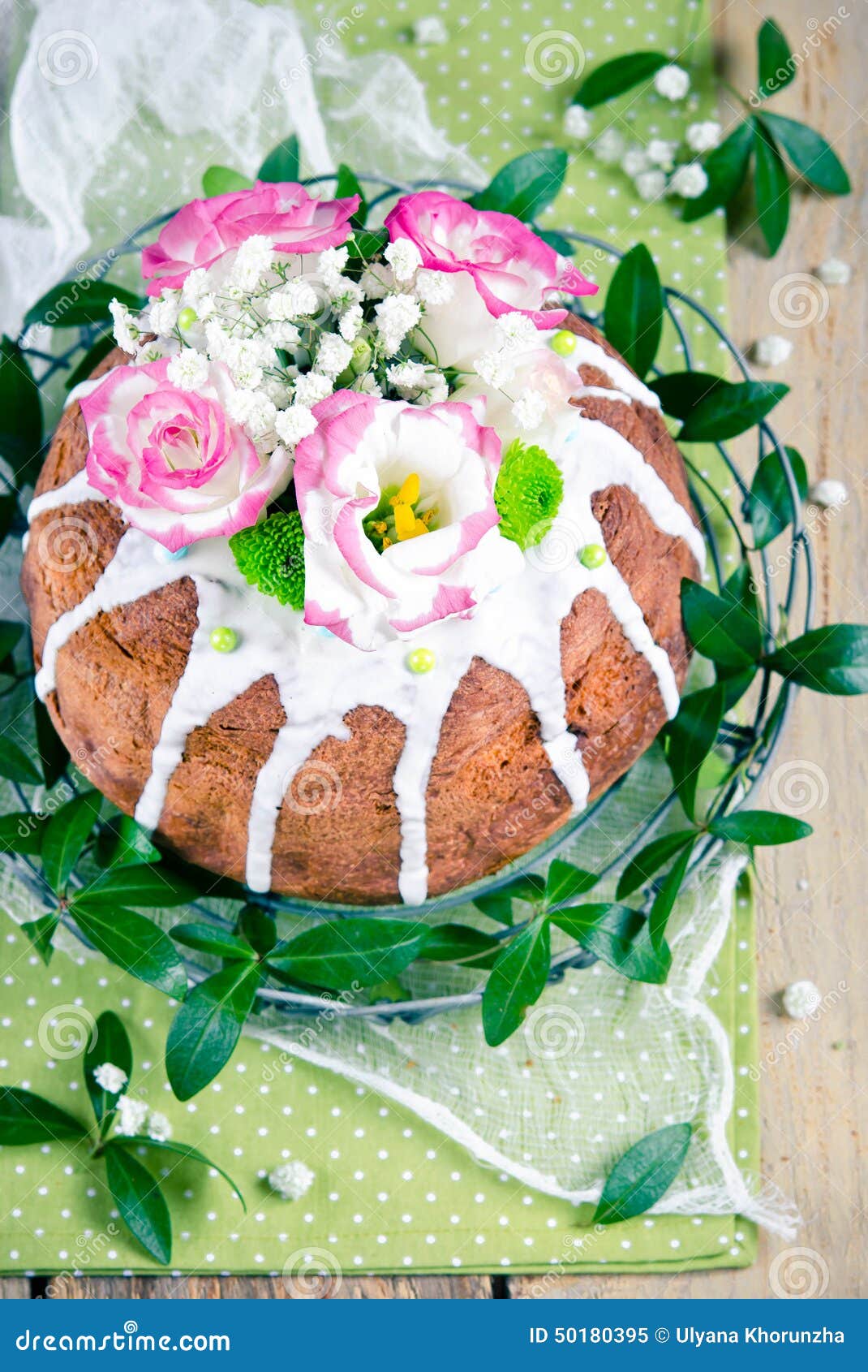 Traditional easter cake stock image. Image of making - 50180395