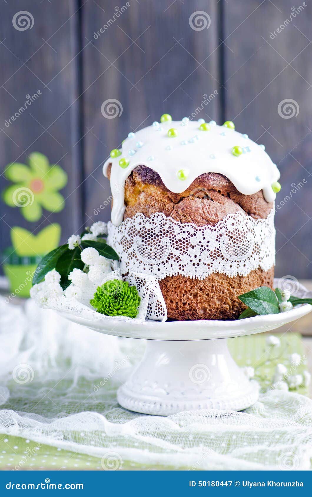 Traditional easter cake stock image. Image of kitchen - 50180447