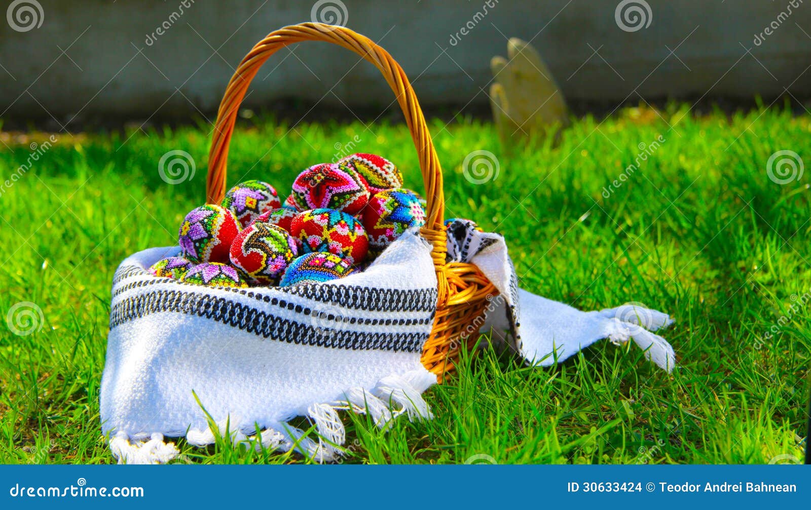 Traditional easter eggs stock photo. Image of spring - 30633424