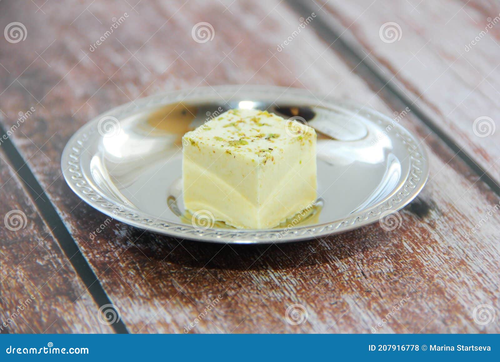 Traditional Eastern Turkish Delight Sweetness of Halva Stock Photo ...
