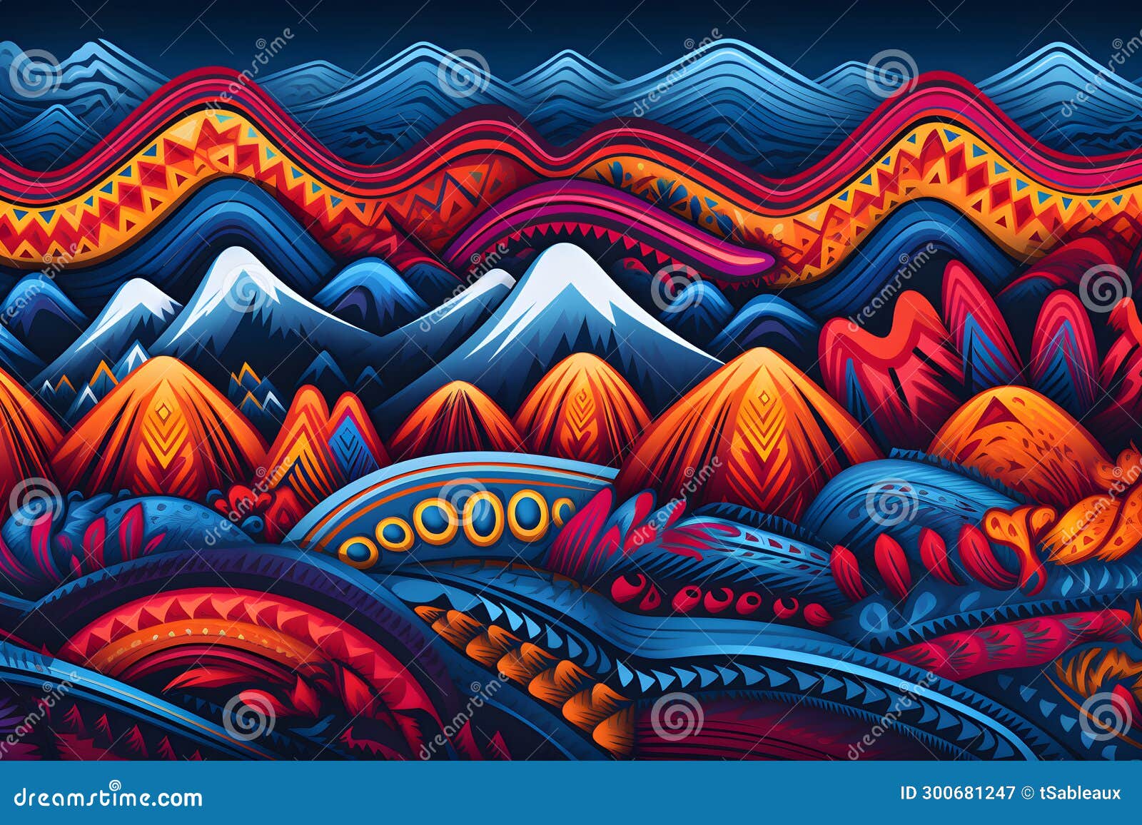 Traditional Ecuador Pattern Stock Image - Image of aboriginal, native ...