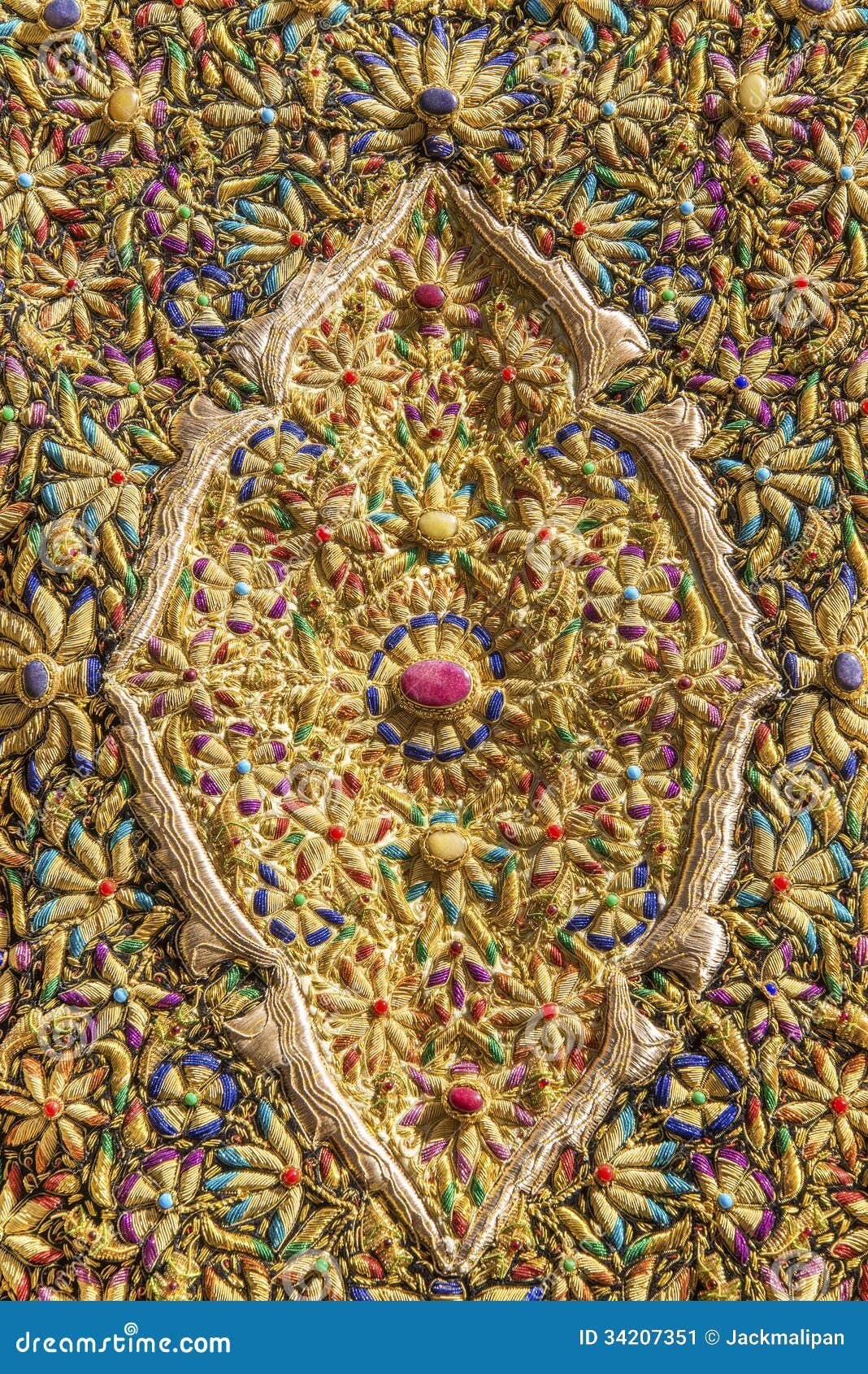 Traditional Embroidery in Jerusalem Israel Stock Image - Image of ...