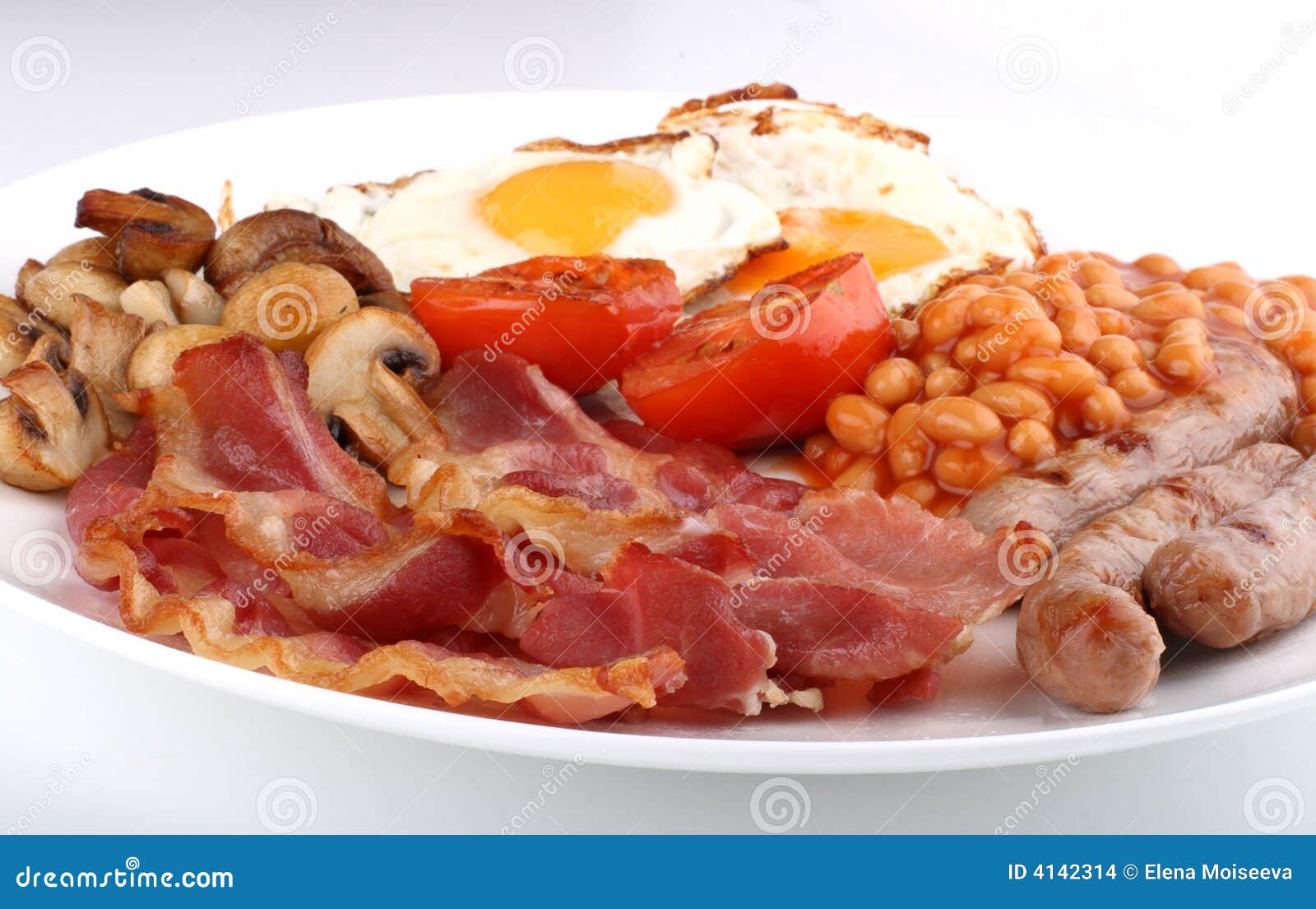 Traditional English Breakfast Stock Photo - Image of breakfast, food ...