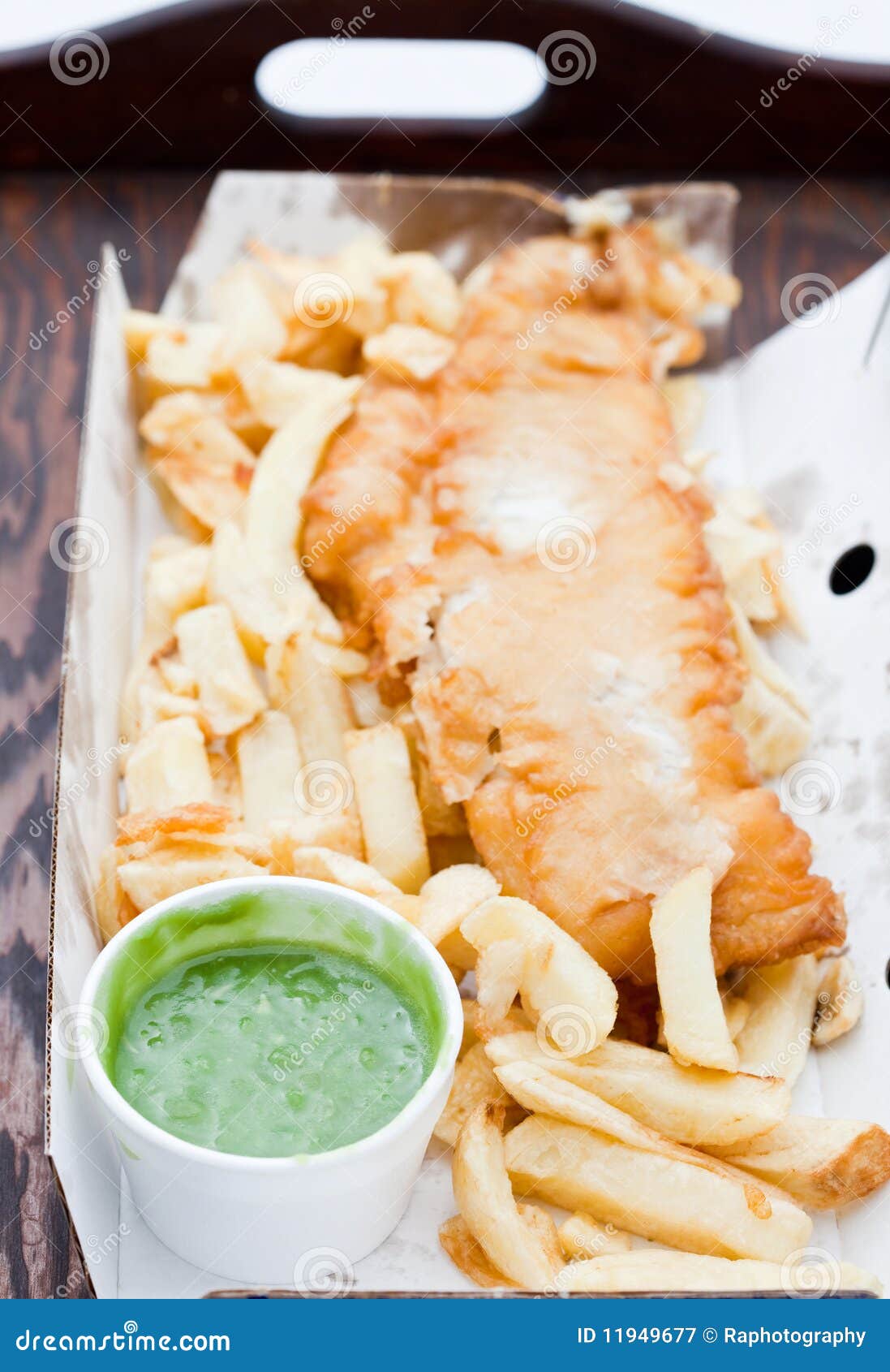 Traditional English Fish and Chips Stock Image - Image of delicious ...
