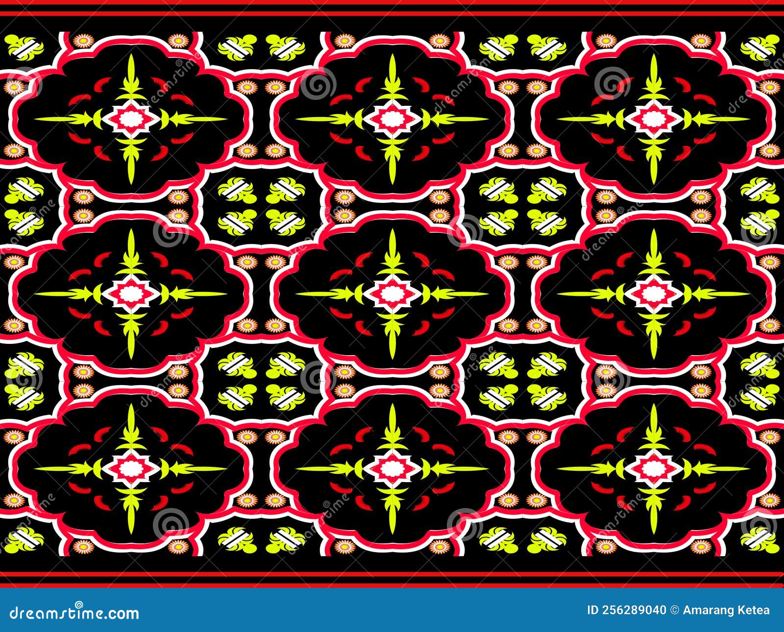 Traditional Ethnic Geometric Fabric Pattern Stock Vector - Illustration ...