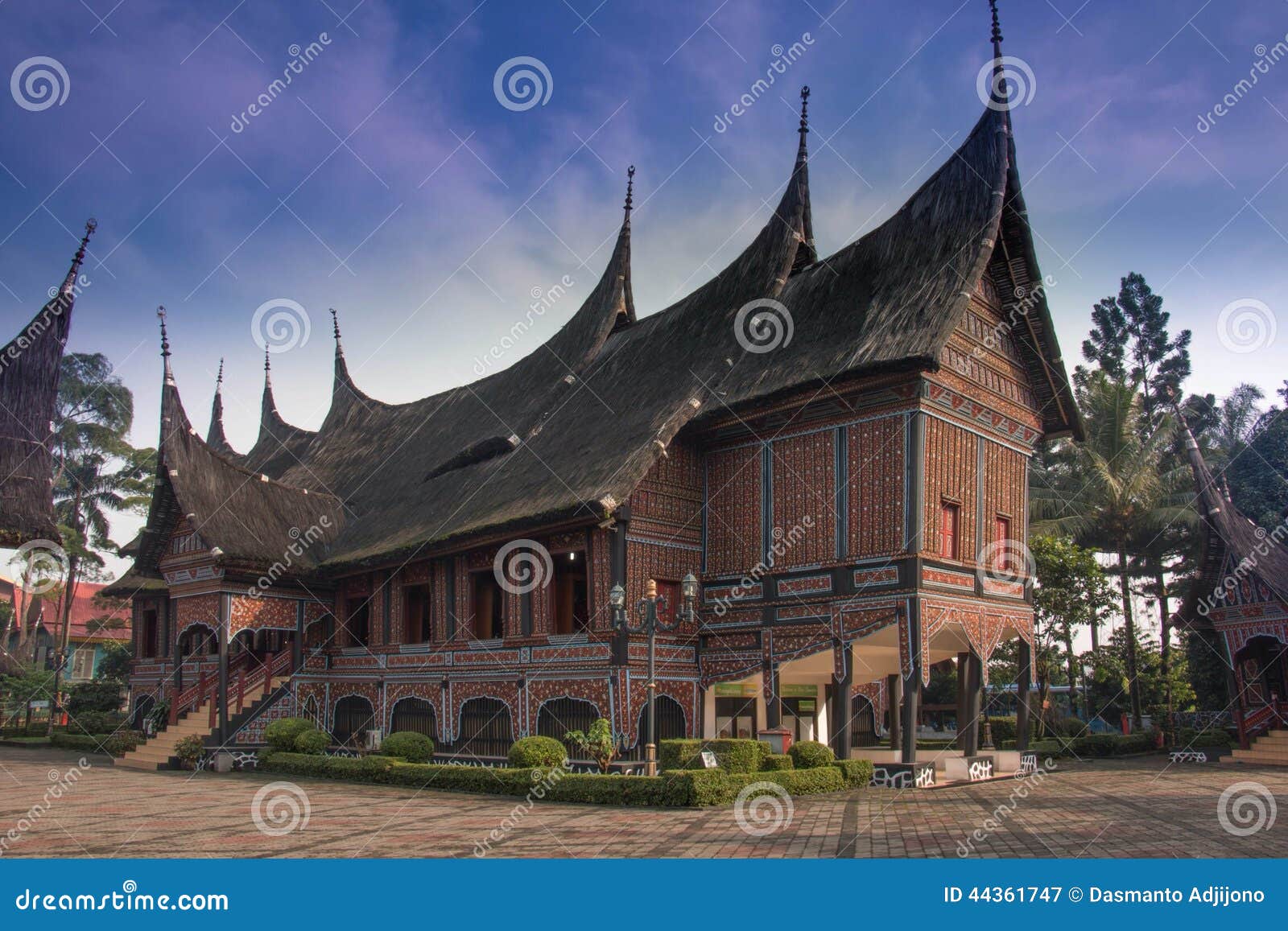 Minangkabau Ethnic House stock image. Image of ethnic - 44361747