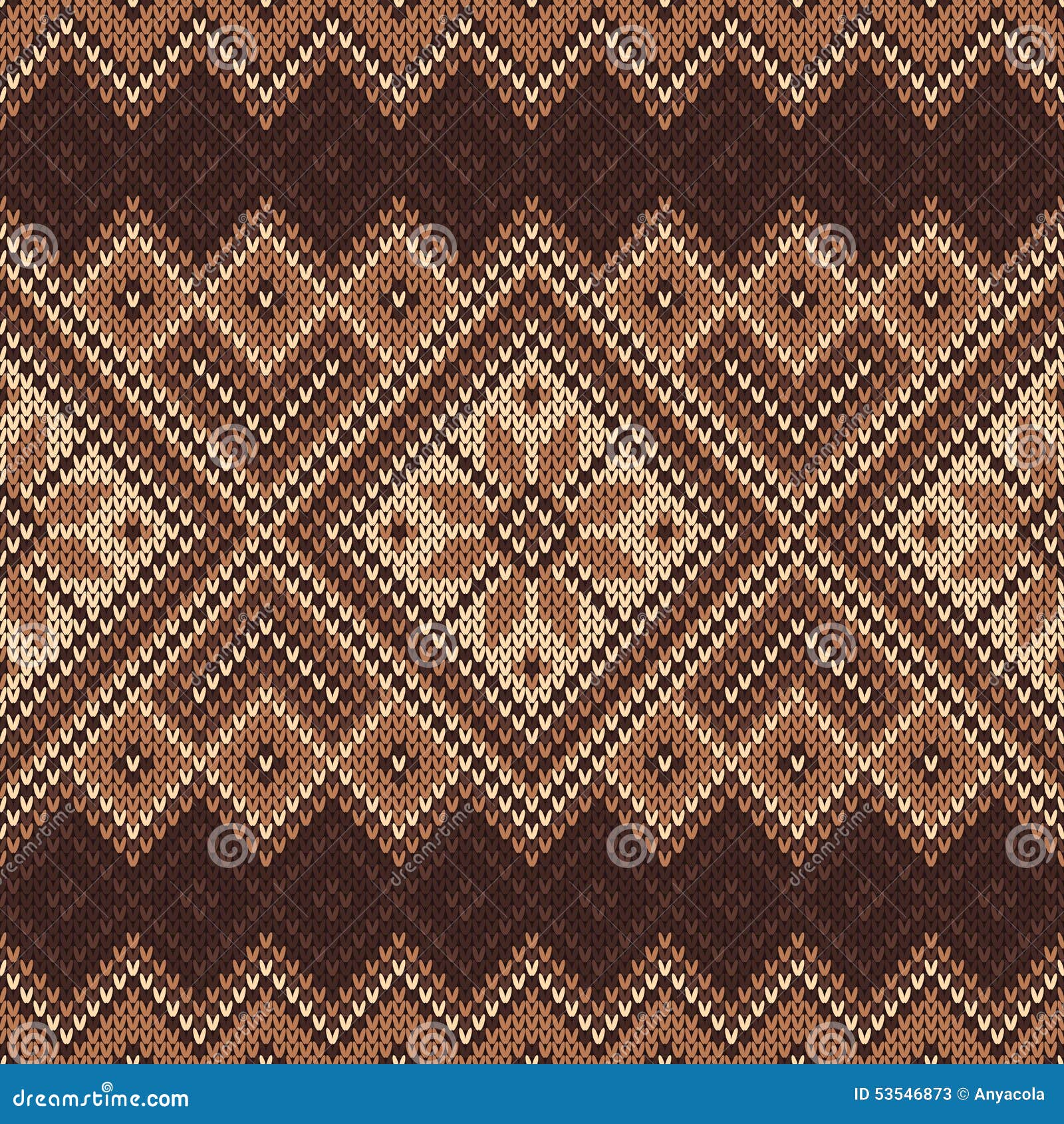 Traditional Fair Isle Pattern. Seamless Knitting Ornament Stock Vector ...