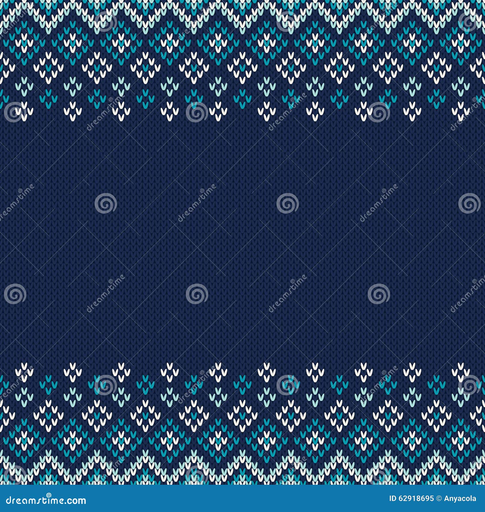 Traditional Fair Isle Style Seamless Knitted Pattern. Christmas Stock ...