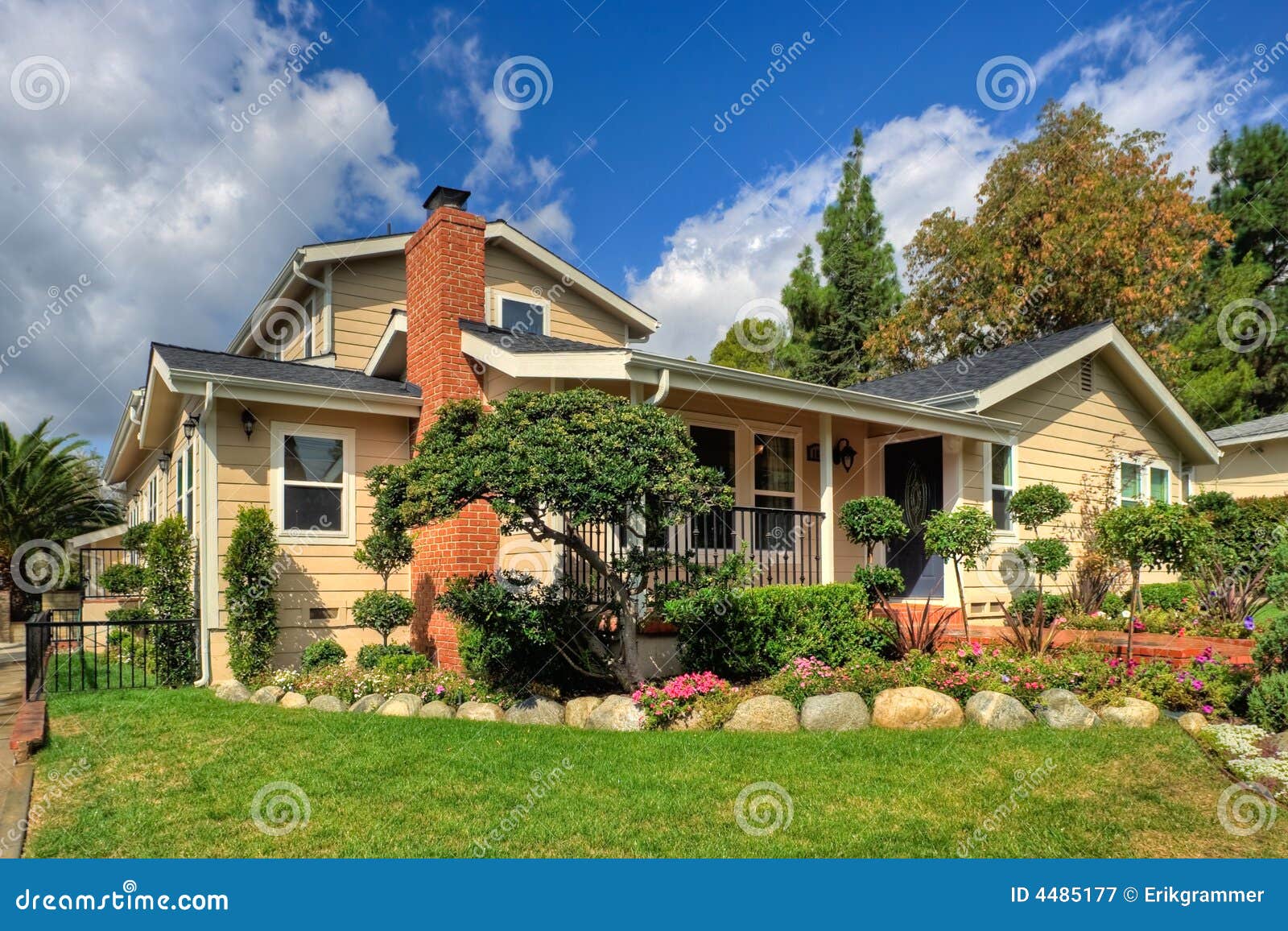 Traditional Family Home stock image. Image of culture - 4485177