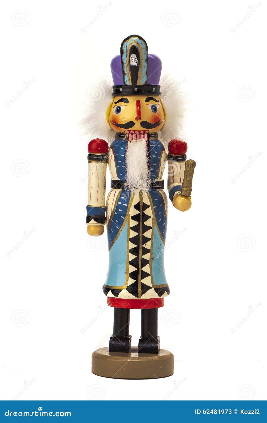 Traditional Figurine Christmas Nutcracker Stock Image - Image of figure ...