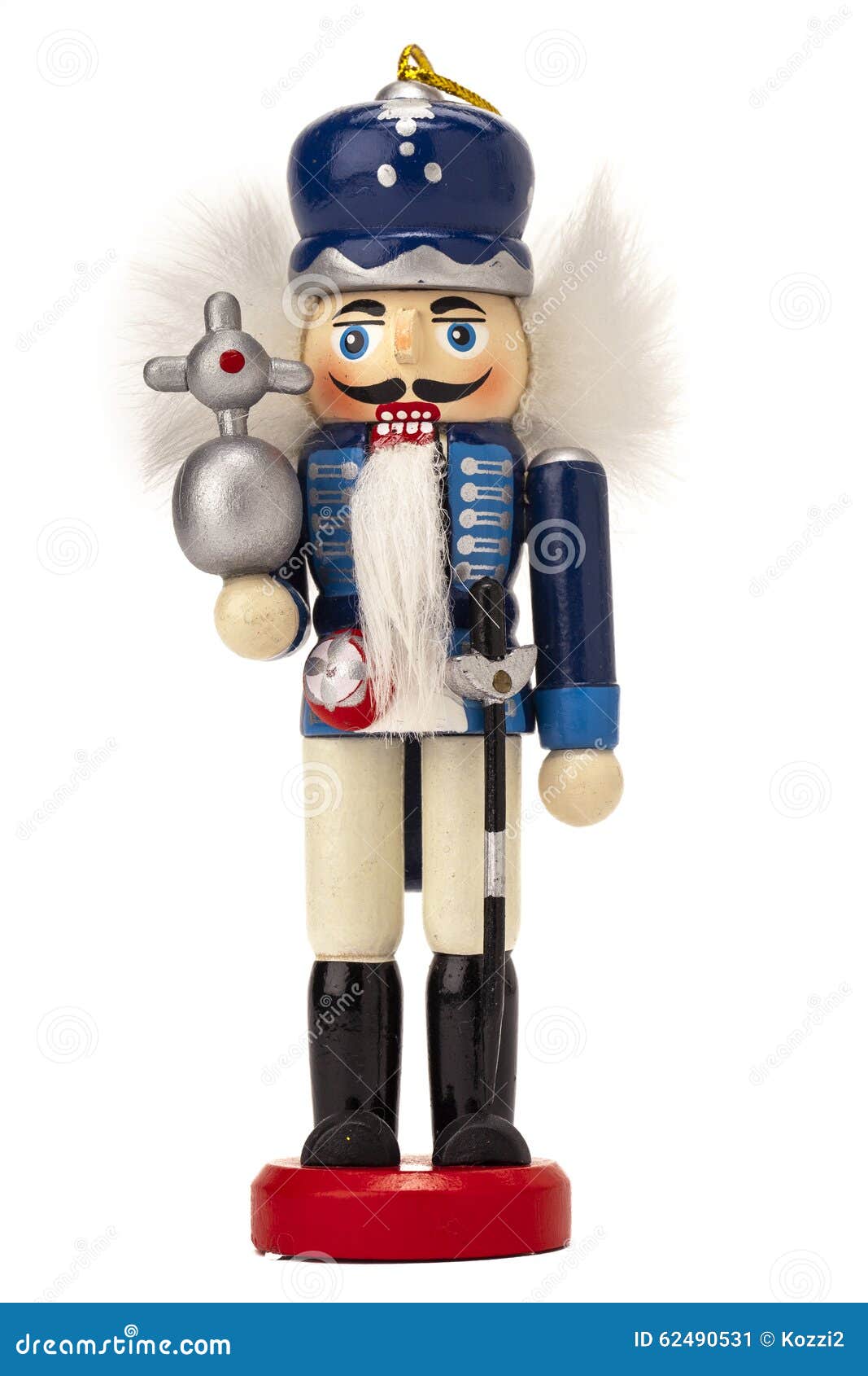 Traditional Figurine Christmas Nutcracker Stock Image - Image of yummy ...