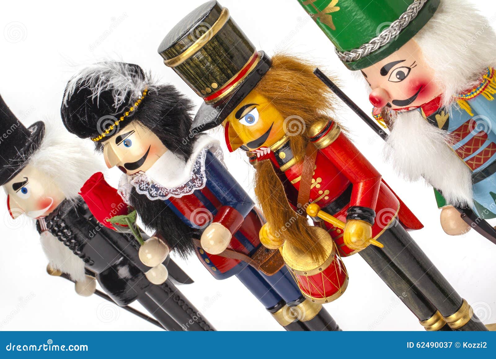 Traditional Figurine Christmas Nutcracker Stock Image - Image of ...