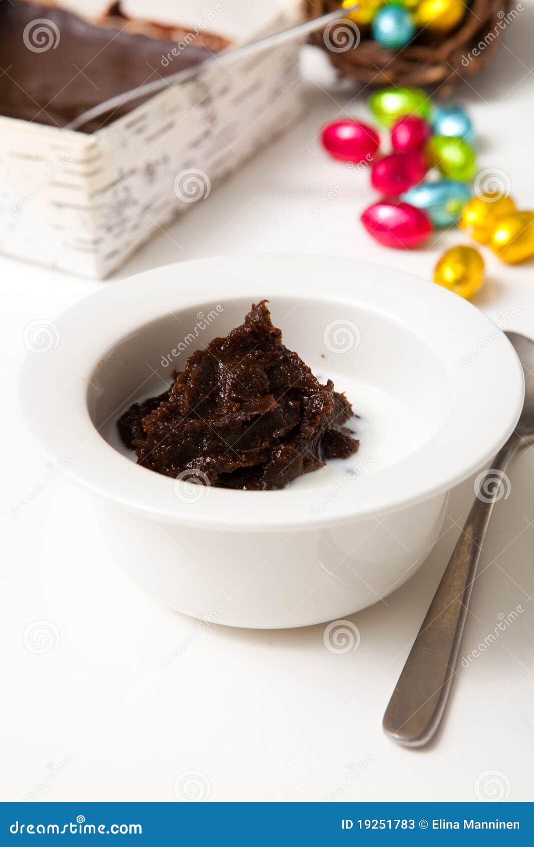 Traditional Finnish Easter Food, Rye Pudding Stock Image - Image of ...