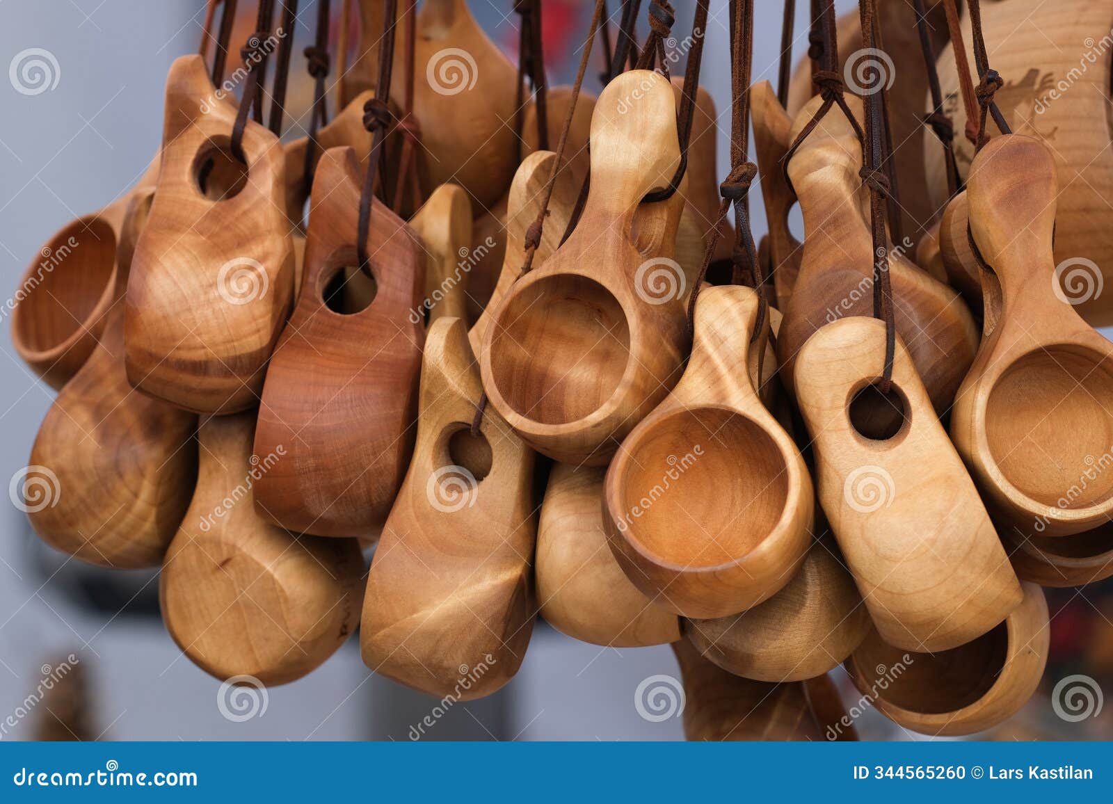 Kuksa - Traditional Lapish Drinking Wooden Cup Stock Photography ...