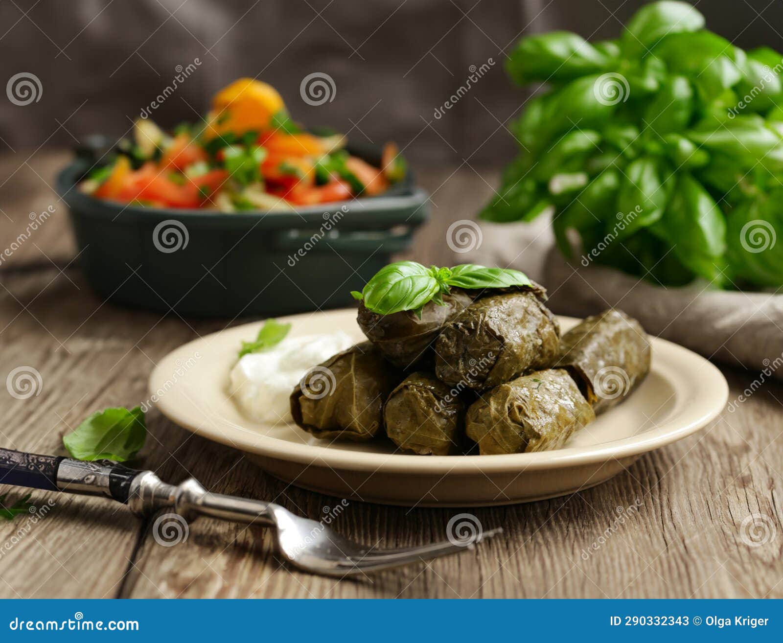 Traditional food dolma stock image. Image of mediterranean - 290332343