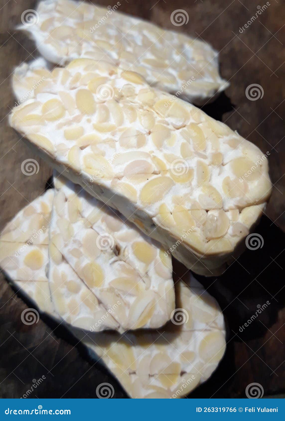 Traditional Food from Soy Bean, Called Tempeh Stock Photo - Image of ...