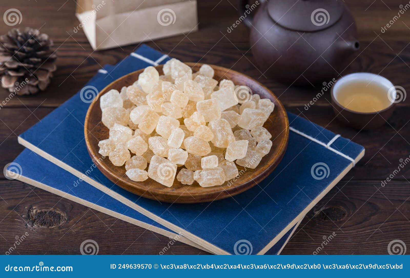 Traditional Food Yellow Ice Candy Stock Photo - Image of candy, crystal ...