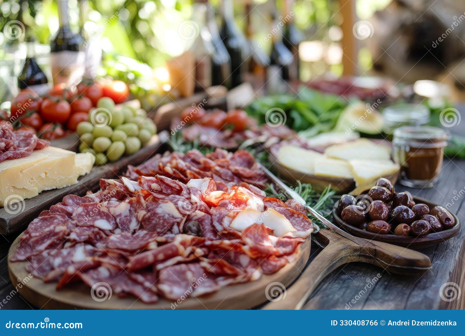 Traditional French or Italian Buffet Snacks Stock Photo - Image of ...