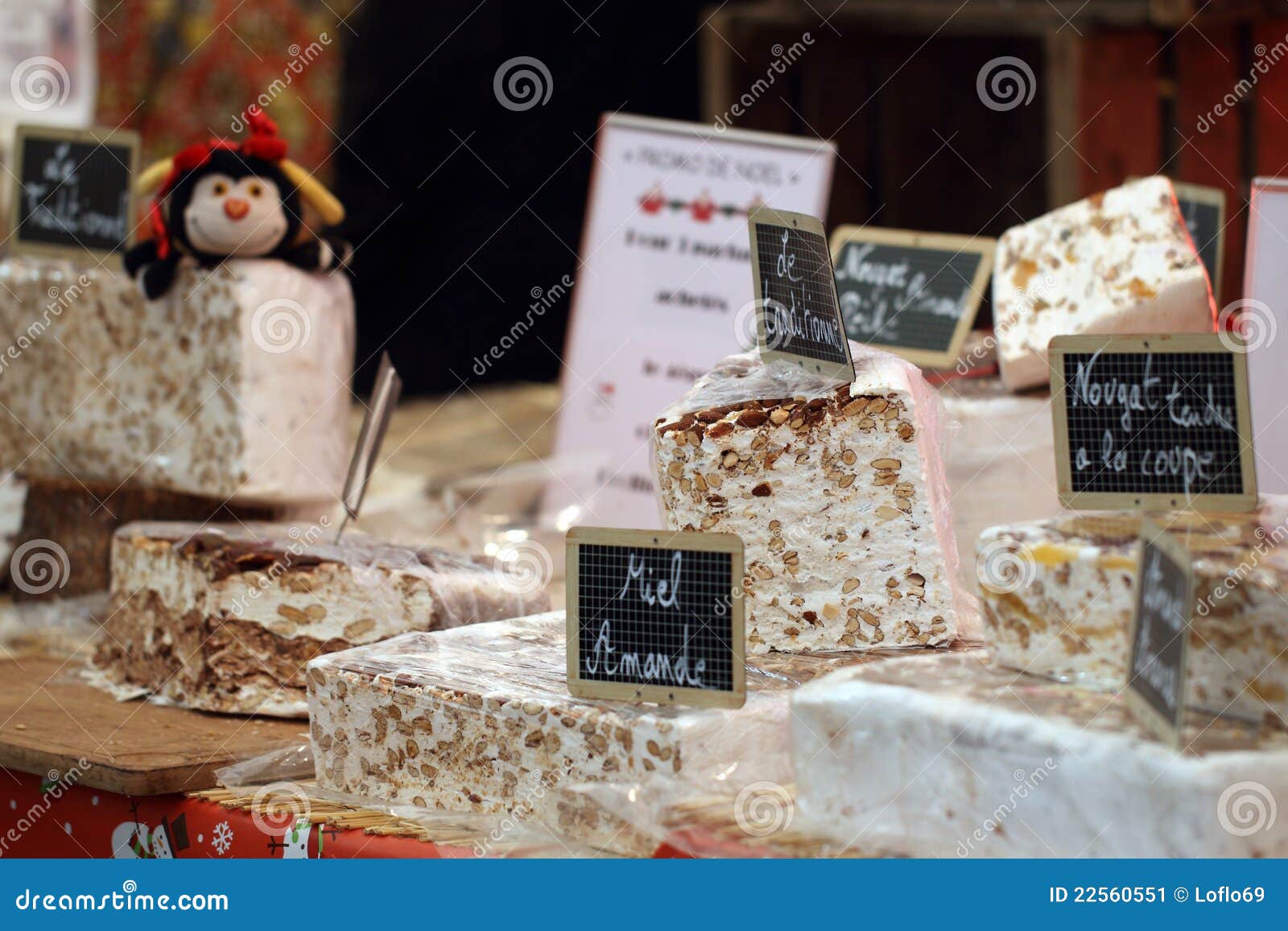 Traditional French nougat stock image. Image of french - 22560551
