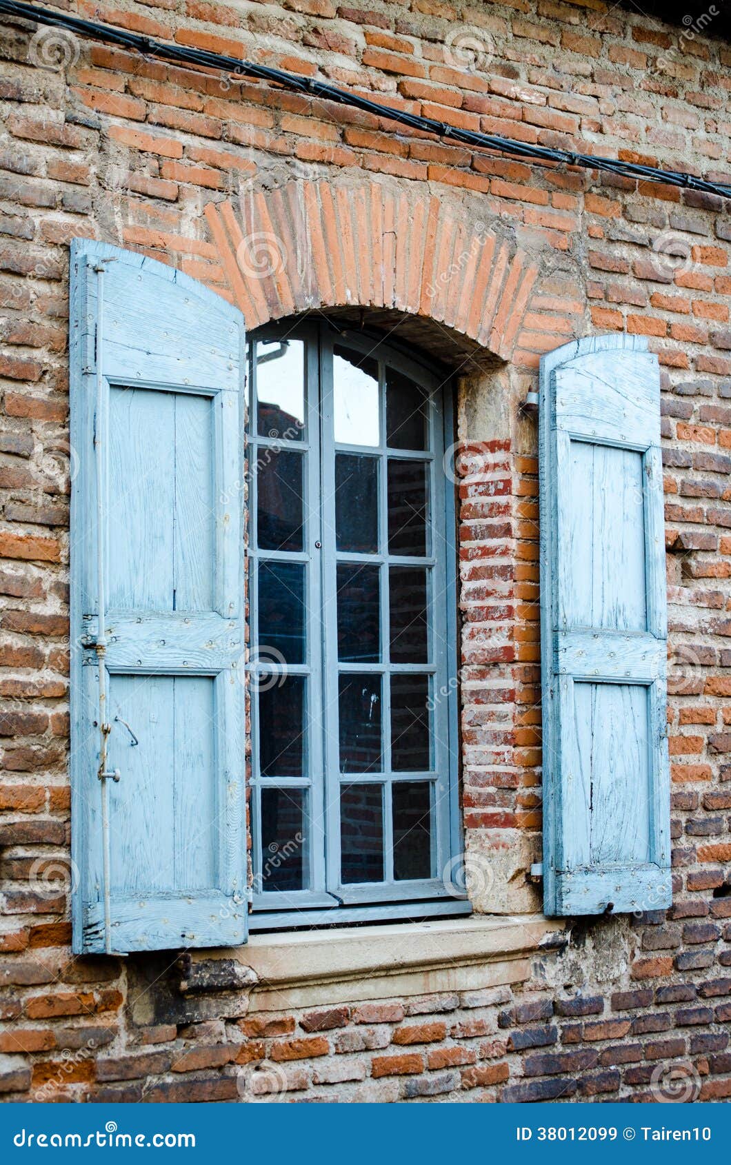 Traditional french window stock image. Image of built - 38012099