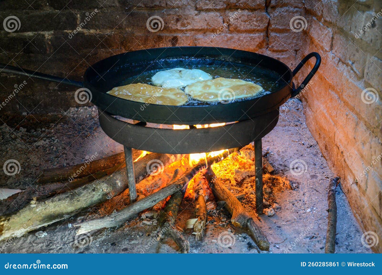 Fried Uruguayan Pastries Made of Fat and Flour Stock Image - Image of ...