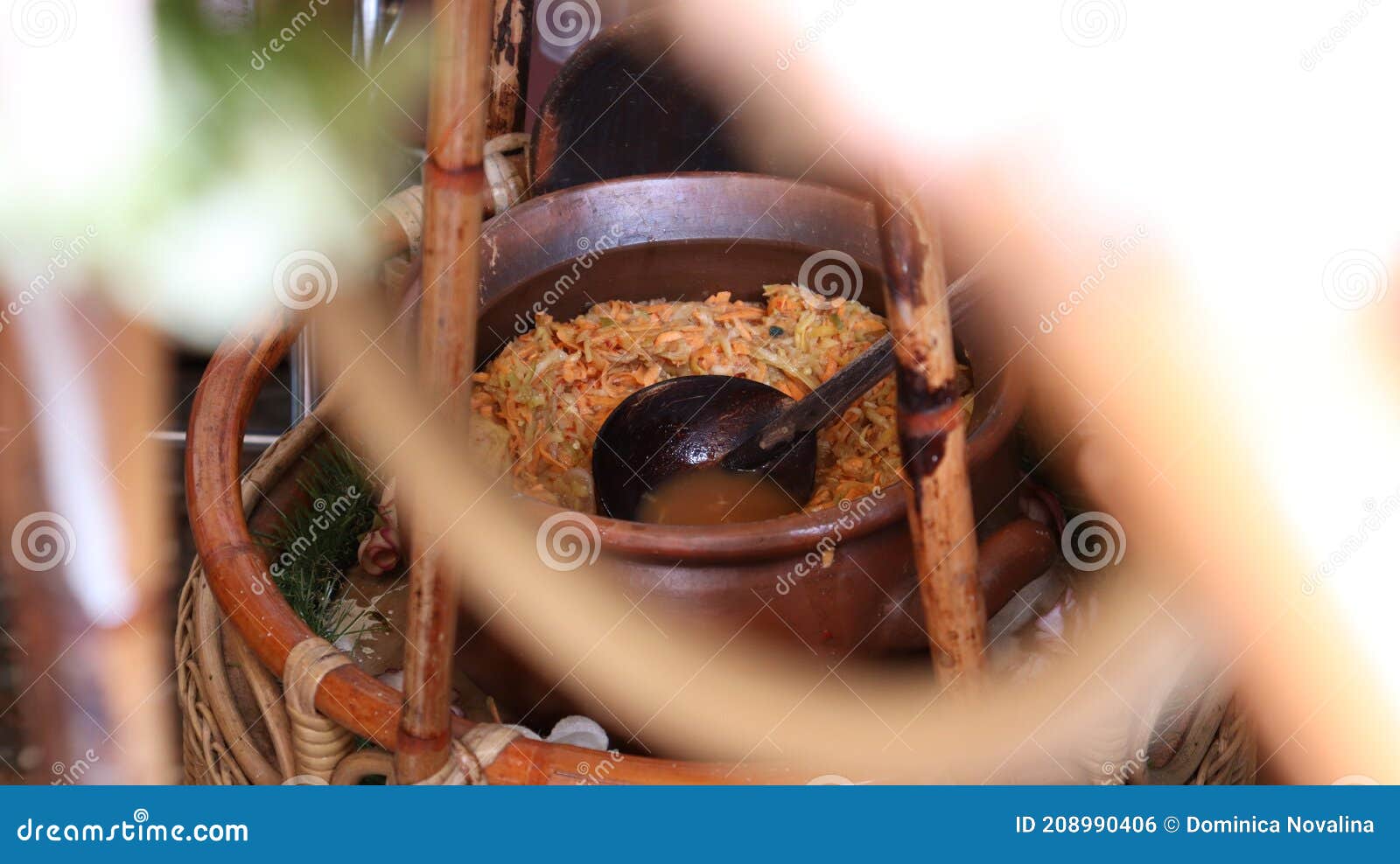 Rujak stock photo. Image of invertebrate, snack, dish - 208990406