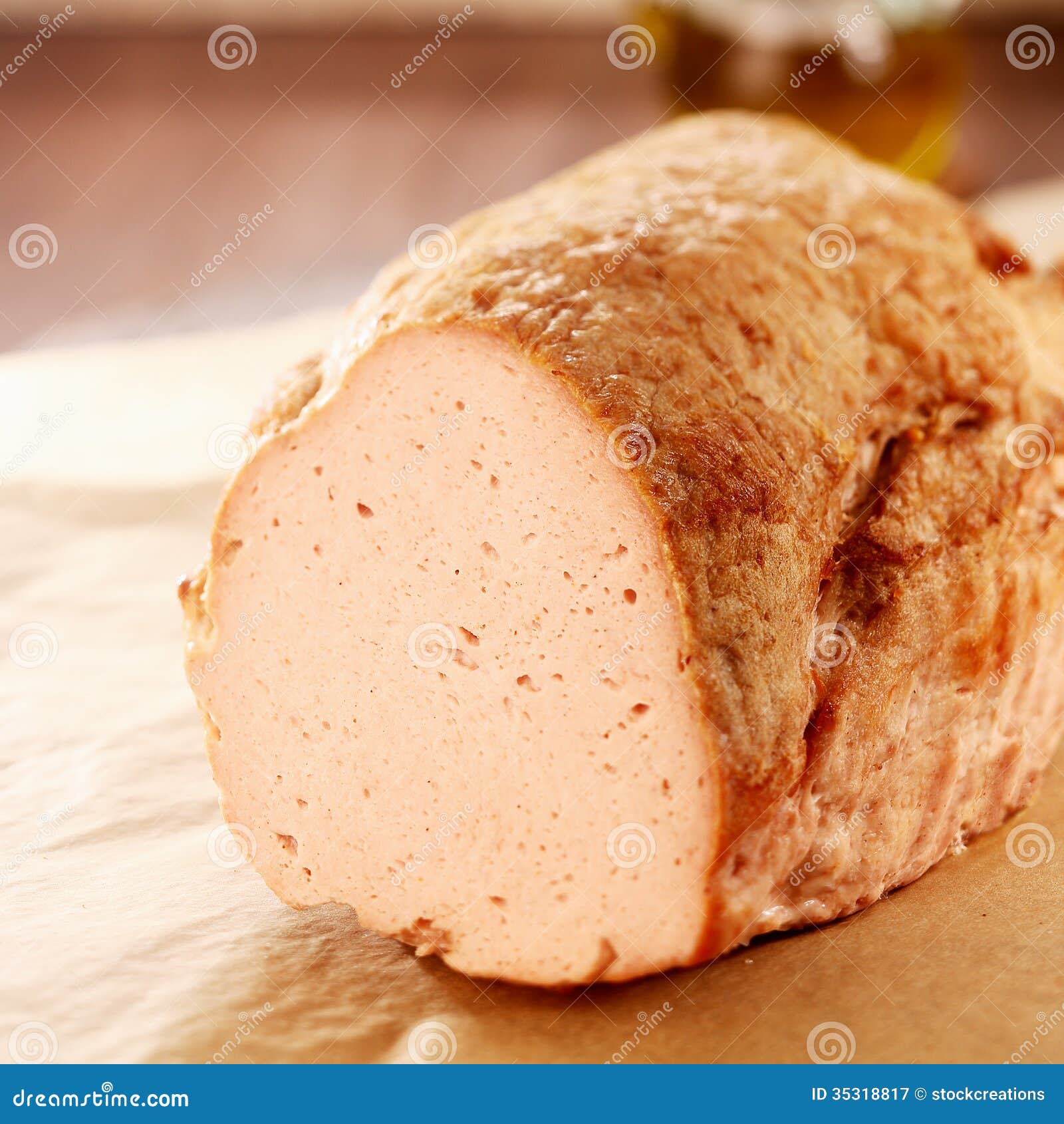 Traditional German Beef and Pork Meat Loaf Stock Image - Image of ...