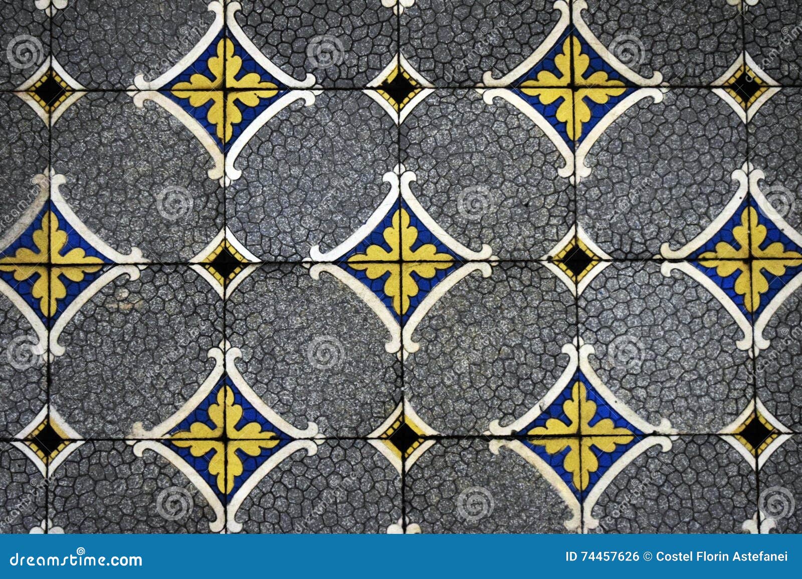 Traditional German Ceramic Tiles Stock Photo - Image of background ...