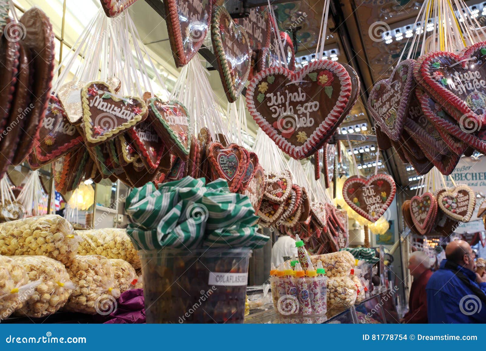 Traditional German Gingerbread in Wintertime Editorial Stock Image ...